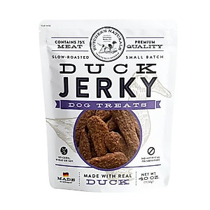 Butcher's Naturals Dog Treat Real Duck Slow Roasted Small Batch Contains 75% Meat No Corn No Soy (40 OZ)