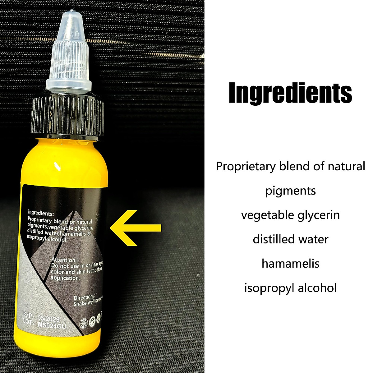 Mummy Tattoo Ink Color Evenly Long Lasting Vibrant and Bright, No Irritation Tattoo Ink(1oz)