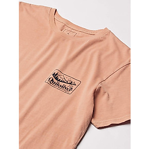 Quiksilver Men's Old Habit Short Sleeve, Henna, S