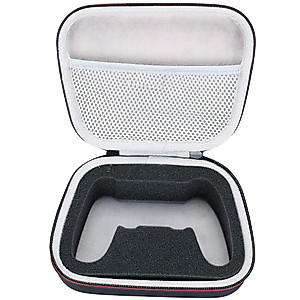 Game Controller Carry Case Travel Bag For PS4, Portable Storage Handbag Gamepad Holder Box with Soft Layer & Accessories Mesh Pocket