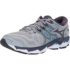 Mizuno Men's Wave Horizon 3 Running Shoe, Quarry-Graphite, 7.5 D US