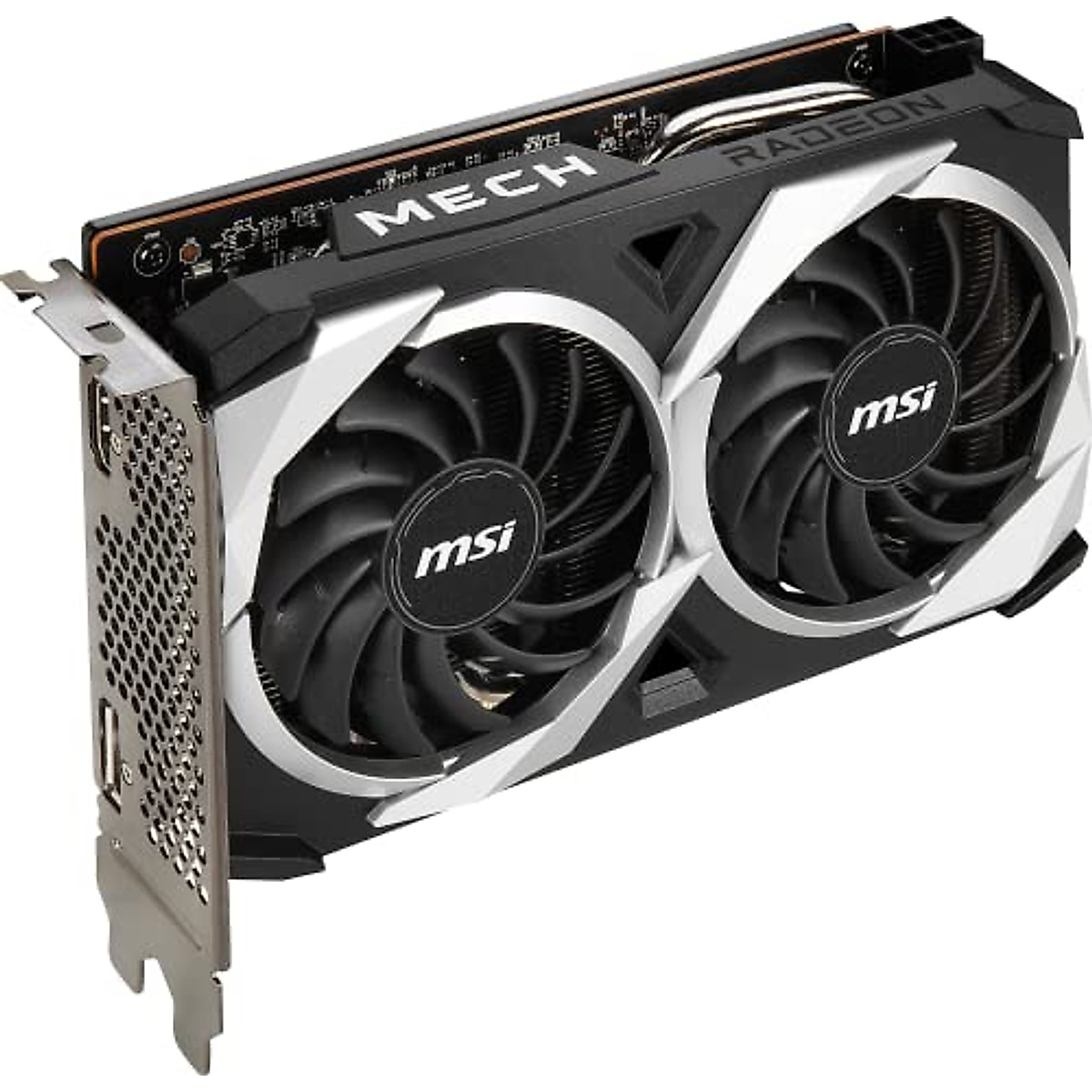 MSI Gaming AMD Radeon RX 6500 XT 64-bit 4GB GDDR6 DP/HDMI PCIe 4 Torx Twin Fans FreeSync DirectX 12 VR Ready OC Graphics Card (RX 6500 XT MECH 2X 4G OC)