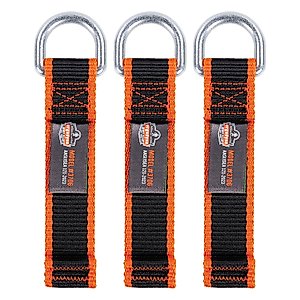 Ergodyne Squids 3706 Tool Tethering Attachment for Hand Tools, 5lbs Weight Rating, 3-Pack