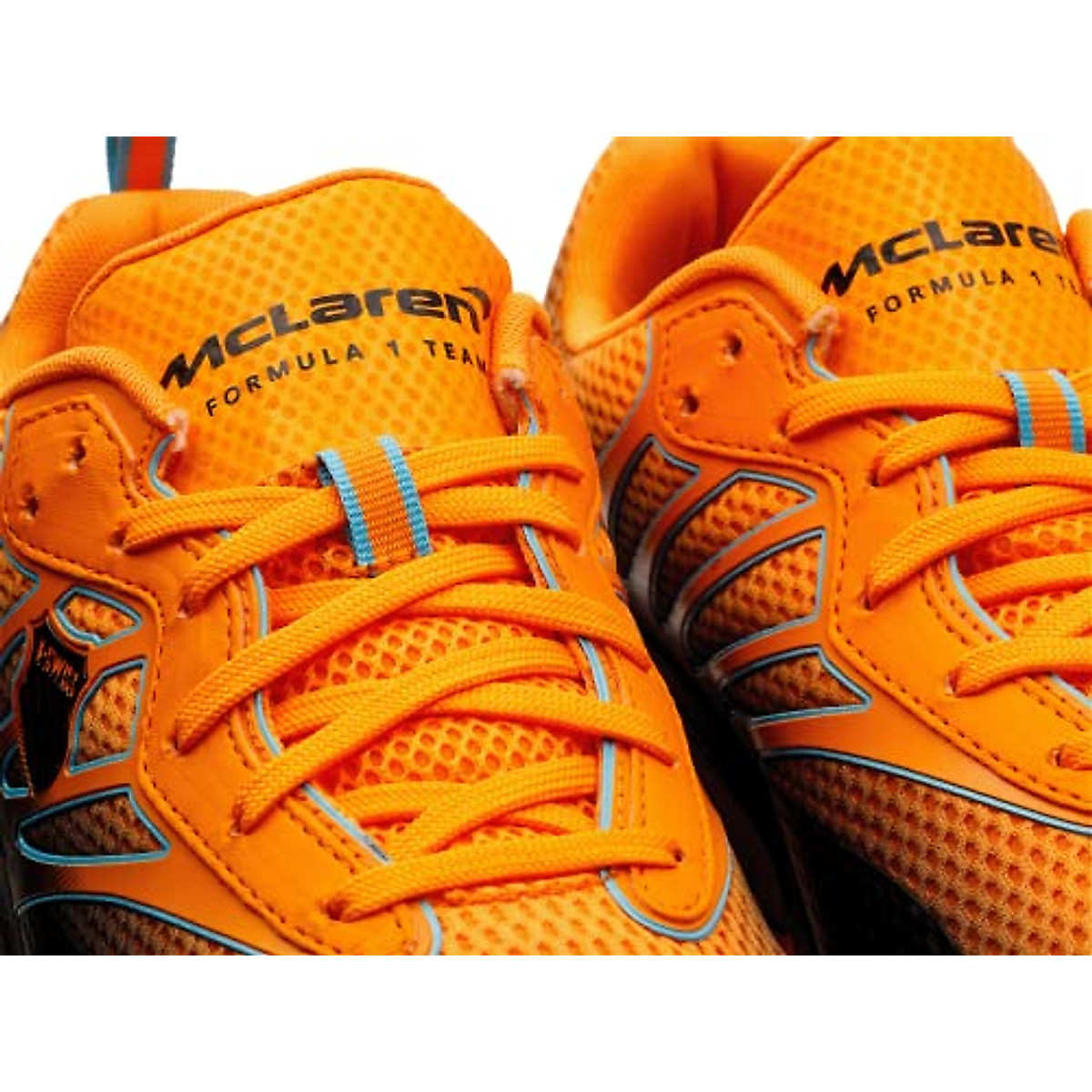 K-Swiss X McLaren Formula 1 Team - Men's Tubes Sport Training Shoe, Papaya/Black/Blue, 9 M