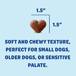 Shameless Pets Soft-Baked Dog Treats, Duck Duck Beet - Natural & Healthy Dog Chews for Digestive Support with Fiber - Dog Biscuits Baked & Made in USA, Free from Grain, Corn & Soy - 1-Pack