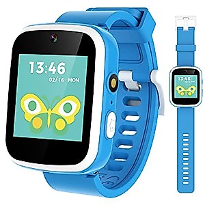 Vakzovy Kids Smart Watch Toys for 3-10 Year Old Boys HD Touchscreen Toddler Watch with Dual Camera, Music Player, Game Educational Toy USB Charging Birthday Gifts for Boys Ages 5 6 7 8