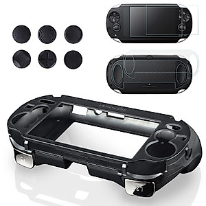 CHENLAN L2 R2 Trigger Hand Grip Shell Controller Protective Case for Playstation PS Vita 1000