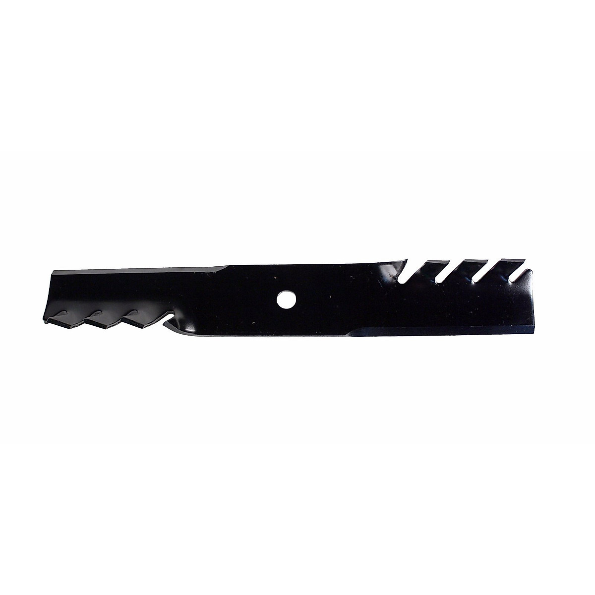 USA Mower Blades (3 MB061BP Toothed High-Lift for Ariens 04920600 Husqvarna 539101496 Length 16-1/4 in. Width 2-1/2 in. Thickness .204 in. Center Hole 5/8 in. 32 in. 48 in. Deck