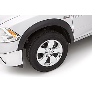 Lund SX204T Elite Series Black Sport Style Textured Front and Rear Fender Flare - 4 Piece