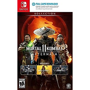 Mortal KOMBAT 11: Aftermath Kollection - Nintendo Switch [Disk not included redeem game with the Code in the Box]