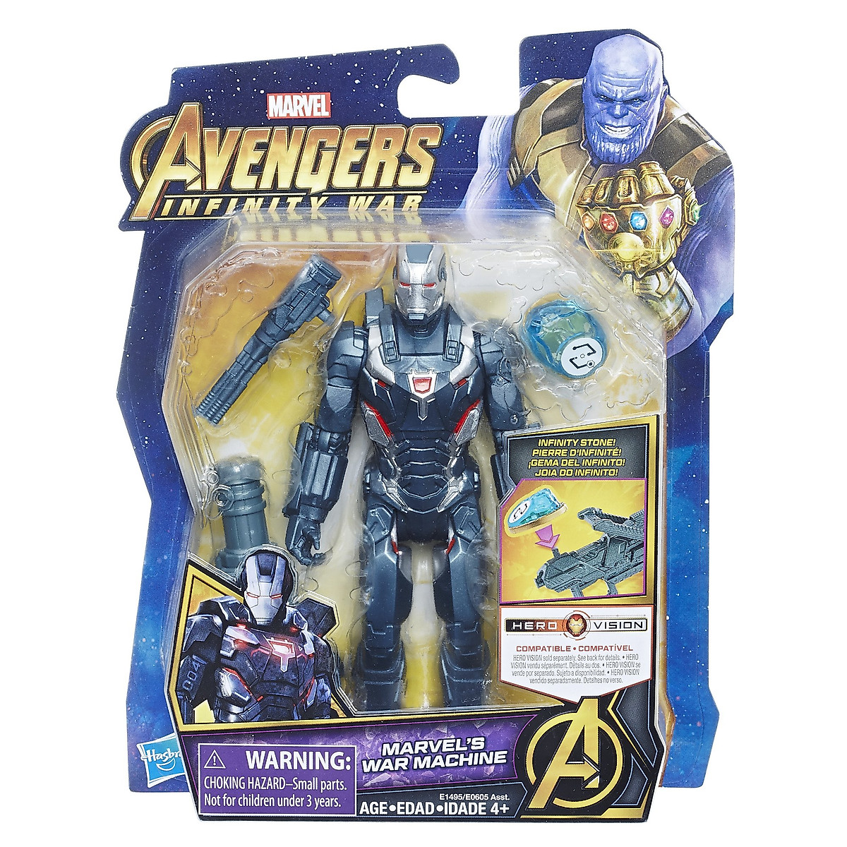 Avengers Marvel Infinity War Marvel’s War Machine with Infinity Stone