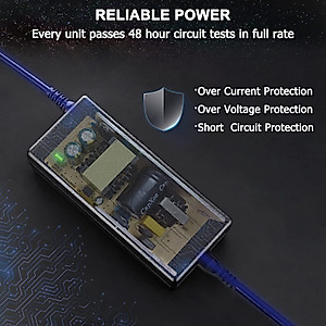 UYGALAXY 12V 5A Power Supply of Linear Actuator Motor Controller AC/DC Adapter Transformer Compatible for Lift Chair,Electric Sofa