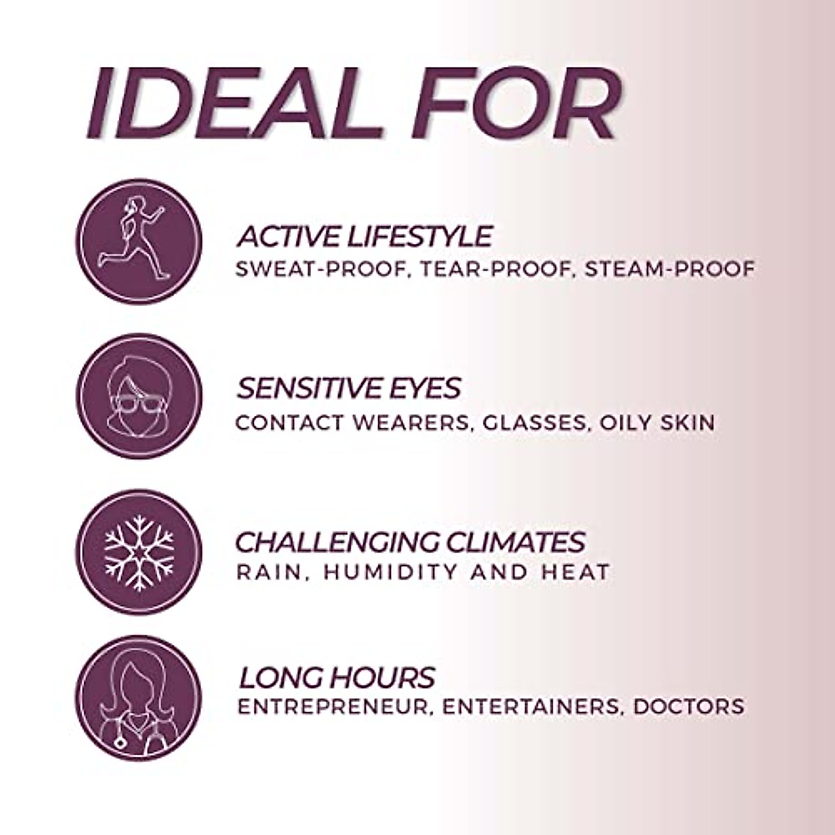 Blinc Eyebrow Mousse, Extreme Hold Tinted Eyebrow Gel with Peptides and Vitamins A & E, Natural Finish, Long-Wearing, Waterproof, Vegan, Gluten-Free & Cruelty-Free, Dark Brunette, 4.7mL/ 0.16 Fl. Oz