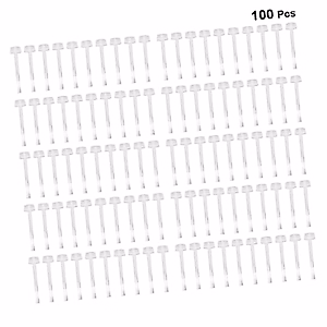 minkissy Nail Polish Bottle Brush 300 Pcs Nail Kits Disposable Nail Nail for Nail Art Liquid for Nail Salon Nail Art Pinceles Para Uñas Acrilicas Dip Liquid Household Lip Gloss Brush