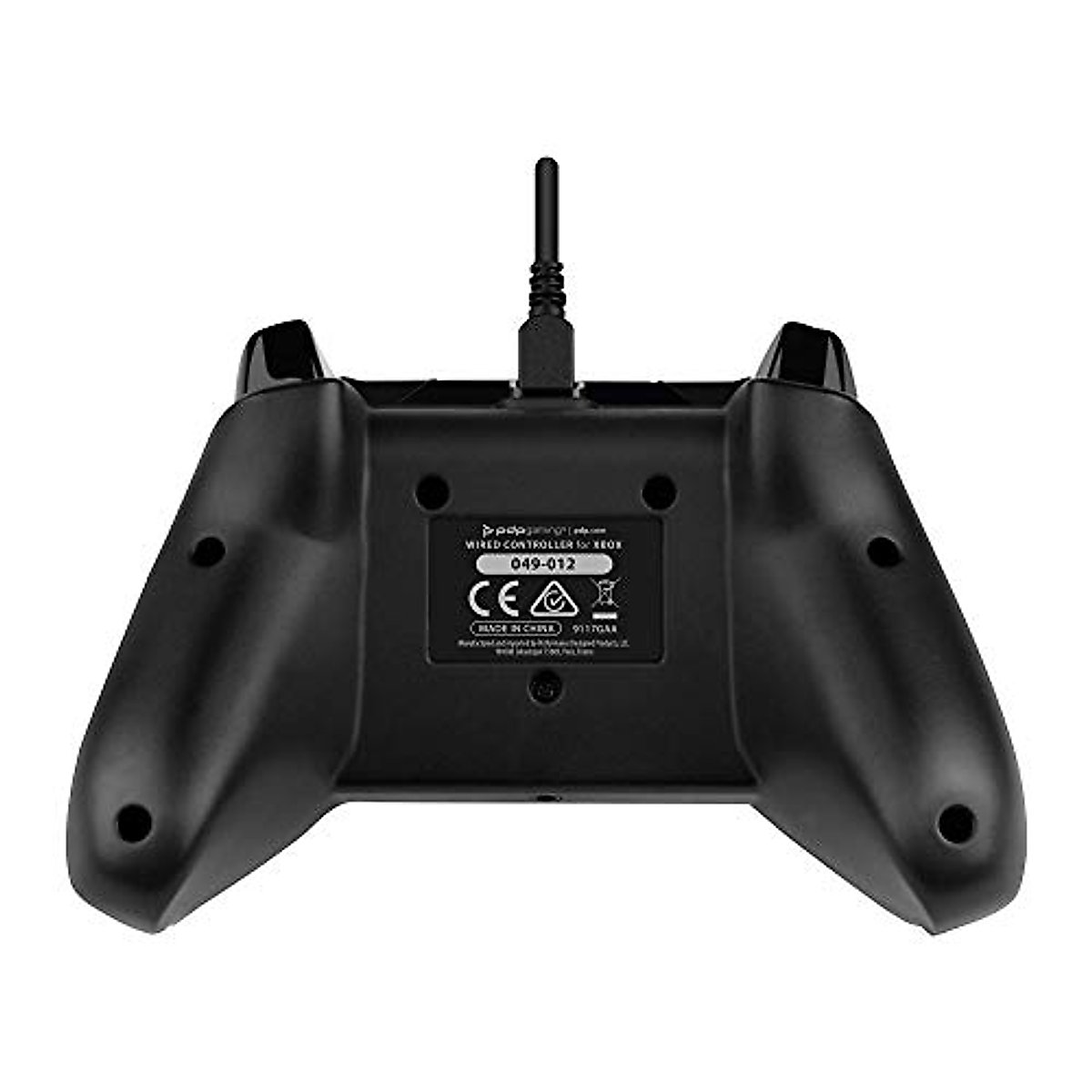 PDP Wired Game Controller - Xbox Series X|S, Xbox One, PC/Laptop Windows 10, Steam Gaming Controller - USB - Advanced Audio Controls - Dual Vibration Videogame Gamepad - Raven Black