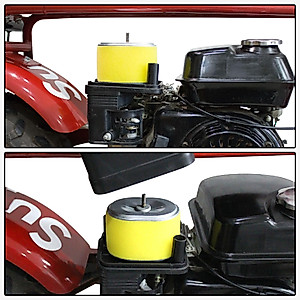 2 Pack GX160 Air Filter for Honda GX200 AFZE18 GX140 Horizontal Engines and 17210-Z4M-821 17210-ZE1-505 17210-ZE1-517 OEM Air Cleaner with Pre Filter