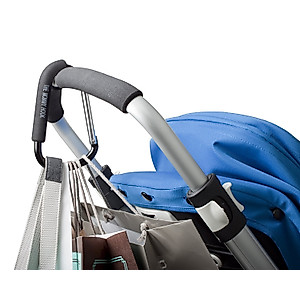 The Mommy Hook Baby Stroller Hooks, Black, 2 Pack