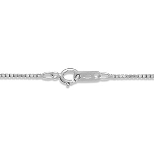 Jewelili Cross Pendant Necklace in Sterling Silver with Oval Shape Created Opal and Round Created White Sapphire, 18” Box Chain