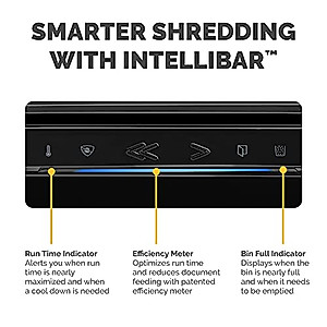 Fellowes LX210 P-4 Micro-Cut Paper Shredder, Jam-Proof Heavy-Duty Paper Shredder for Office, 16 Sheet Capacity, Black