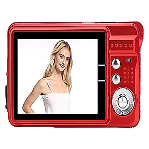 Digital Cameras for Kids Portable Camera, 8X Zoom Digital Camera, with 2.7 Inch TFT LCD Screen and Built-in Microphone, 1280x720 High Definition Video Camera, Auto Focus, Support SD (Color : A)