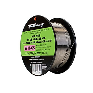 Forney 42300 Flux Core Mig Wire, Mild Steel E71TGS.030-Diameter, 2-Pound Spool, Silver, Pack of 1