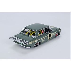 Replacement Parts 2021 Mmini-GT Kaido House Datsun 510 Pro Street OG Green S1/01