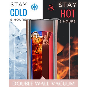 Onebttl 60th Birthday Gifts for Women, 60 & Fabulous, 60th Birthday Gift Idea for Women, 60th Bday Gifts, Stainless Steel Tumbler 20Oz - Rose Gold