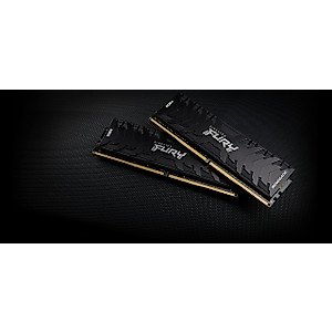 32GB 3600MHz DDR4 CL16 DIMM (Kit of 2) 1Gx8 Fury Renegade Black