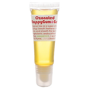 Living Libations - Organic Ozonated Happy Gum Gel | Natural, Wildcrafted, Vegan Clean Beauty (0.34 fl oz | 10 ml)