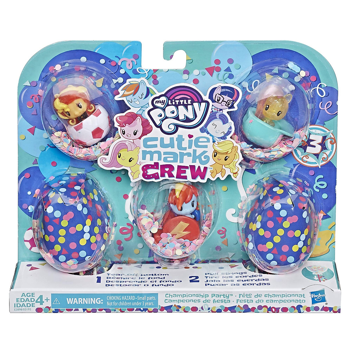 My Little Pony Cutie Mark Crew Series 3 You're Invited Championship Party 5 Pack Toys