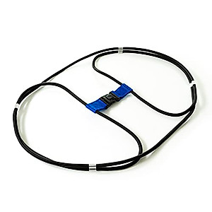 ZONDER Trash Can Lock | Bungee Cord Outdoor Trash Can Lock for Raccoons Animals | Neat Yard | Bear Garbage Bin Lock - Ease of Use - Durable - Single Pack