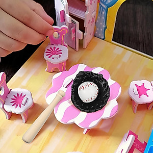 NUOBESTY Halloween Miniatures 1 Set of Miniature Baseball Bats Gloves Kit Decorative Simulation Tiny House Accessories Baseball Birthday Decorations