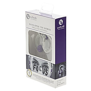 Yurbuds Focus Women's Sport Earbuds, Purple