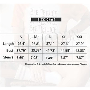 TIEGUODUN Halloween Tops for Women Halloween Bleached Shirts Letters Print Horrr Movie Short Sleeve Tee Tops (P5, Small)