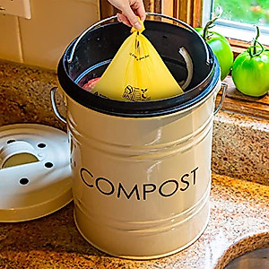 Certified Compostable Dog Poop Bags, 270 Count Eco Friendly and Leakproof Dog Waste Bags, Easy Open 100% Maize Yellow Poop Bag for Dog, 15 Doggy Bags Per Roll (18 rolls)