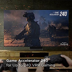 TCL 65-Inch QM8 QLED 4K Smart Mini LED TV with Google TV (65QM850G, 2023 Model) Dolby Vision, Dolby Atmos, HDR Ultra, Game Accelerator up to 240Hz, Voice Remote, Works with Alexa, Streaming Television