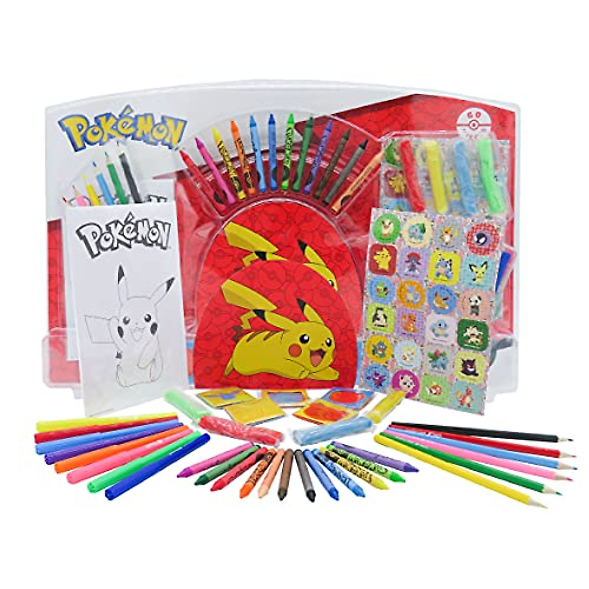 CYP Brands - Pokémon Activity Set with 60 Pieces in Blister Pack