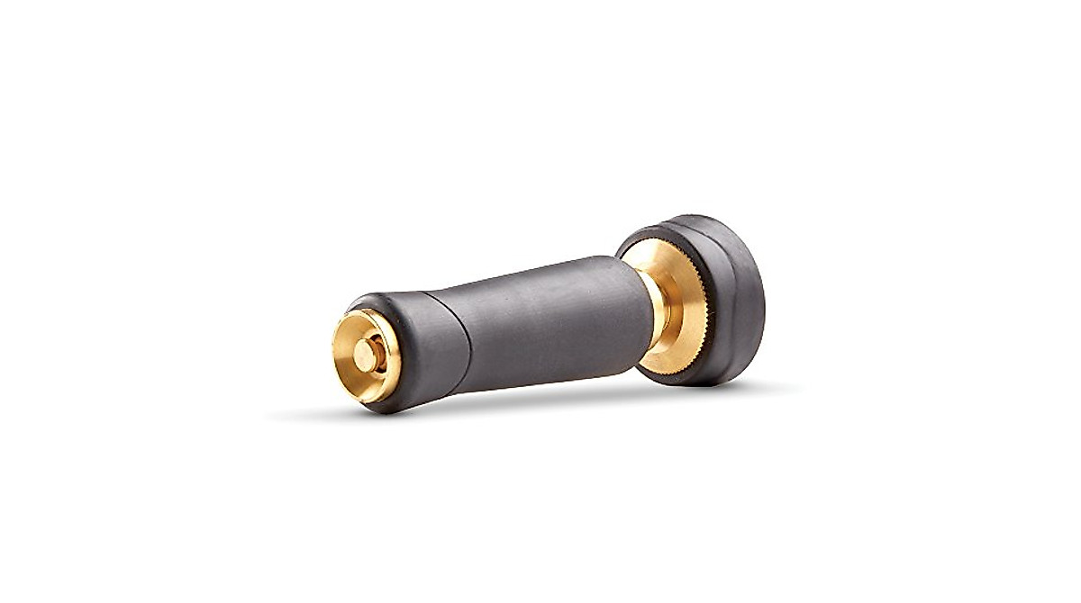 Gilmour Solid Brass Twist Nozzle - Durable & Adjustable Watering Tool