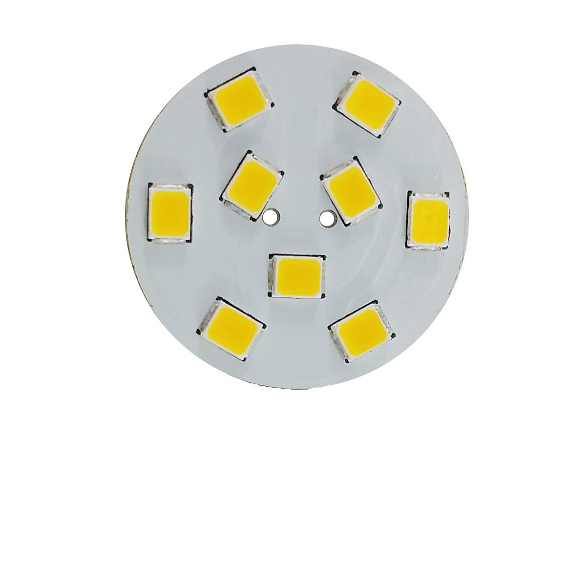Cbconcept® 5-Pack, Back-Pin LED G4, 180 Lumens, 1 Watt (10W Equal), Warm White 3000K, 180° Beam Angle, Dimmable, Low Volt AC/DC 12 Volt, JC G4 Bi-Pin Base LED Disc Halogen Replacement Bulb
