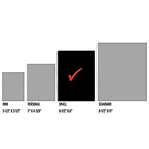 Five Star Small Spiral Notebooks, 3 Pack, 2-Subject, College Ruled Paper, 9-1/2" x 6", 100 Sheets, Color May Vary