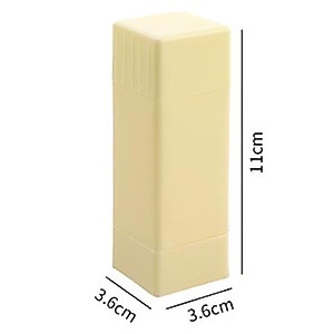 SuanlaTDS 1 Pc Portable Plastic Butter Spreader Butter Stick Container Rotating Dispenser for Toast Pancake Cooking