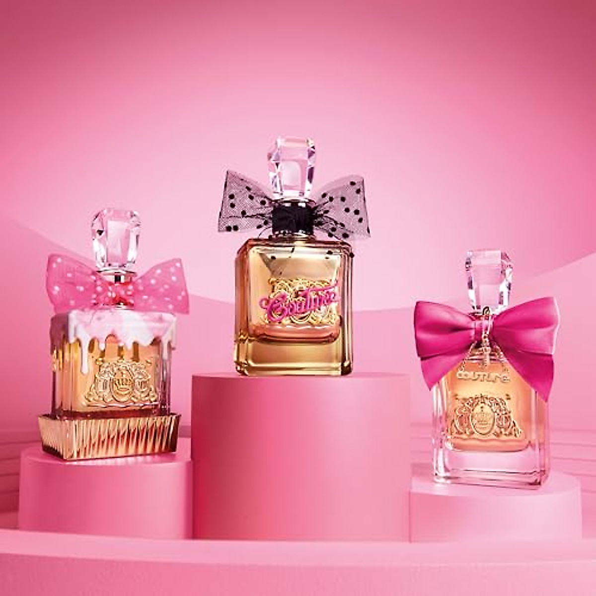 Juicy Couture Viva La Juicy Gold Eau De Parfum, Women's Perfume with Notes of Luscious Berry, Jasmine Sambac & Vanilla Cream - Fruity & Sweet, EDP Spray, 1.0 fl oz