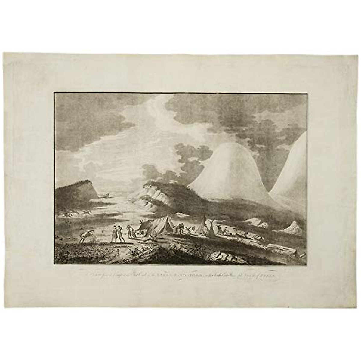 A View from the Camp at the East End of the Naked Sand Hills, on the South East Shore of the Isle of Sable [Nova Scotia]