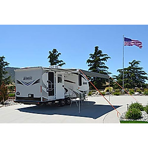 CAREFREE R019399-001 RV Awning Stabilizer Kit, White