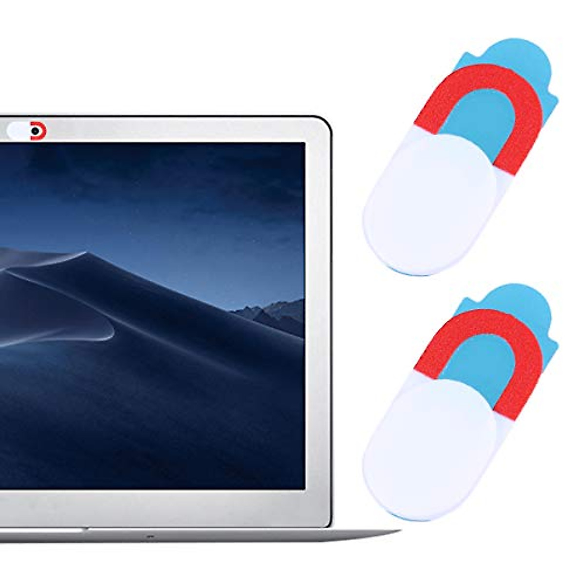 OSALADI Computer Camera Cell Phone Lens Cover 6pcs Webcam Cover Slide Privacy Cover Shutter Sticker Camera Cover Slide for Laptop Tablet Phone White Phone Privacy Slide Computadoras Laptop