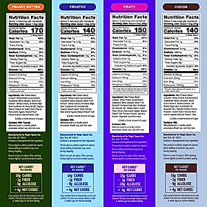 Magic Spoon Cereal, Variety 4-Pack of Cereal - Keto & Low Carb Lifestyles I Gluten & Grain Free I High Protein I 0g Sugar