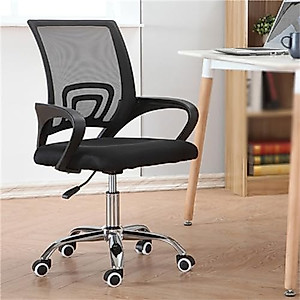 ZSLKDL Backrest Mesh Arched Staff Chair Comfortable Rotating Lifting Office Chair Computer Chair