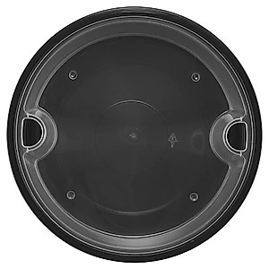 TIYA Food Takeout Bowl Inserts - Plastic Tier Separator for To-Go Containers - Fits Large 50oz Bowls - Separates Noodles and Other Ingredients from Soup Broth (Bulk 240 Pack)