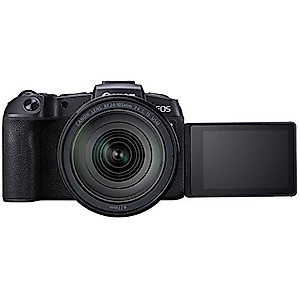 Canon EOS RP Mirrorless Camera with RF 24-105mm F4 L is USM Lens Kit Bundle with Lens Mount Adapter EF-EOS R Adapts EF and EF-S Lenses, 64GB Memory Card, Extension Grip and Accessories (4 Items)