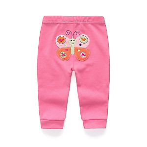 Kiddiezoom Baby Warmer Pants Lovely Boys Girls Solid Pant Trousers Leggings